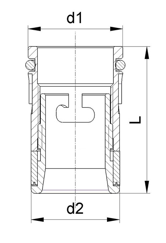 Bohrloch-Dichthülse für Universal-Hawlinger / Hawle Armaturen Deutschland
