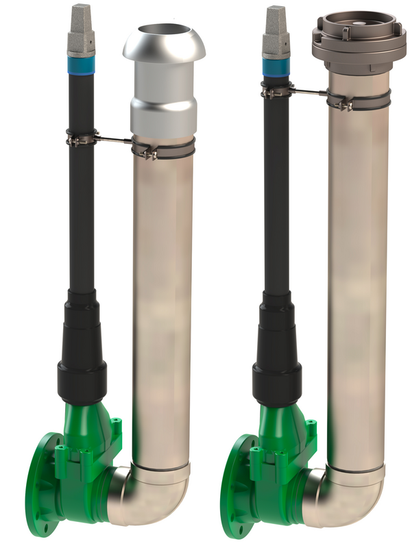 Flushing valve for sewage water DN 100 / Hawle Armaturen Deutschland